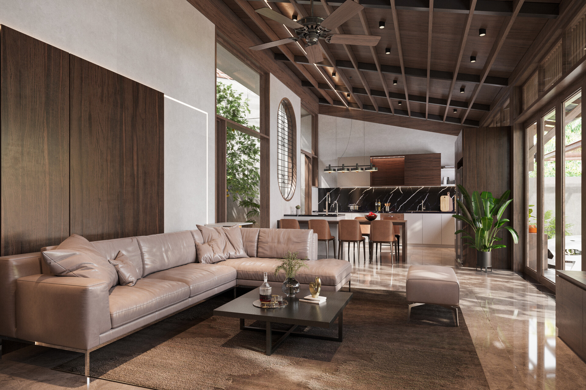 K Villa - Nét mộc mạc hòa quyện với vẻ đẹp thiên nhiên